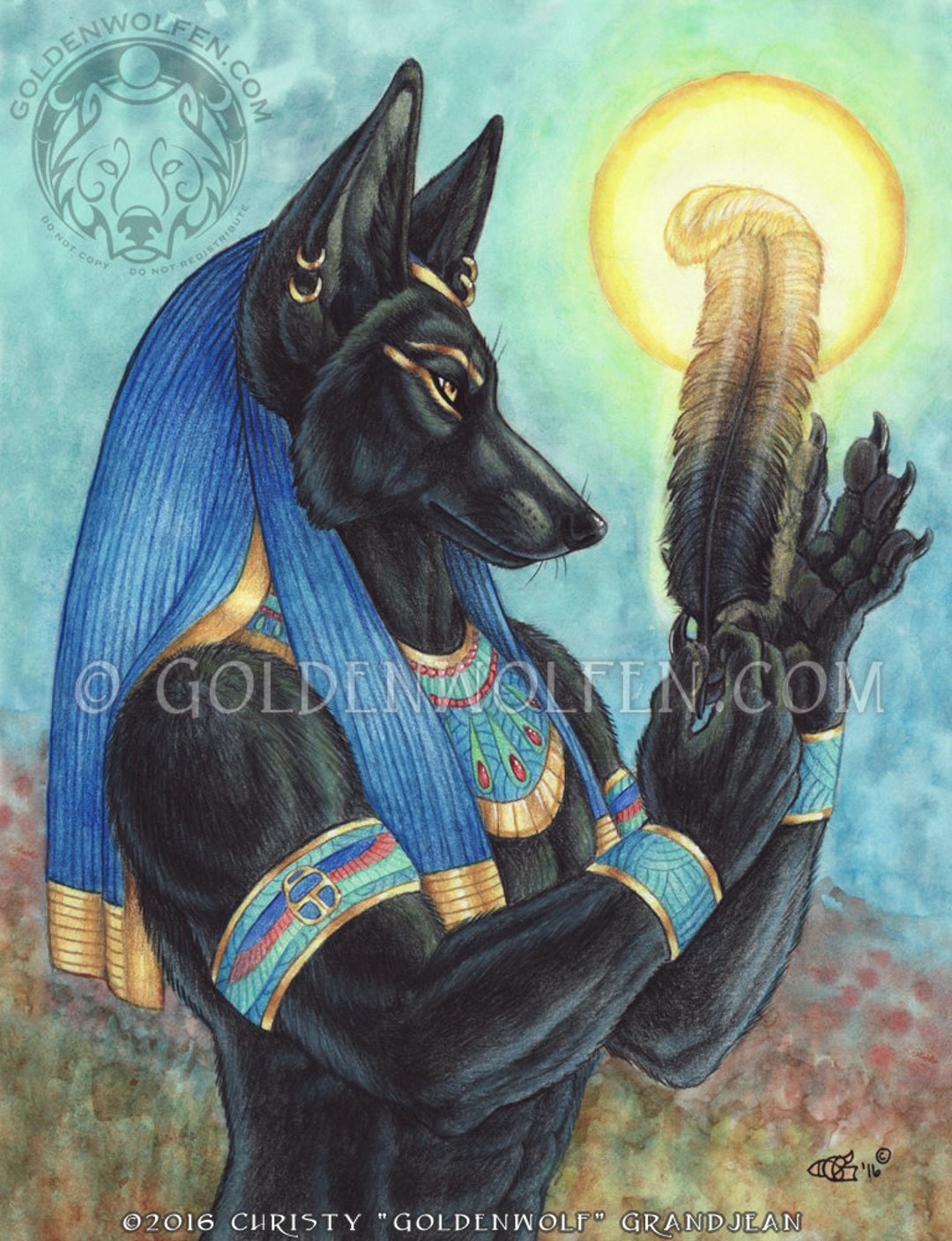 Anubis Egyptian God Ph