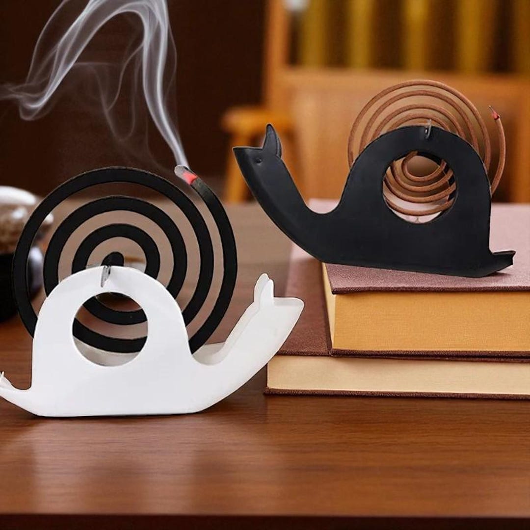 Snail Incense Burner | Modern Coil Holder, Home Decor Gift - Etsy