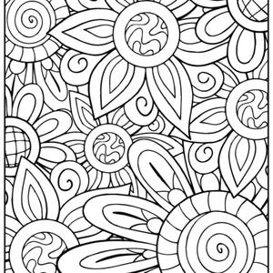 50 Mandala Coloring Pages, Easy Mandala Coloring, Mandala Coloring for ...