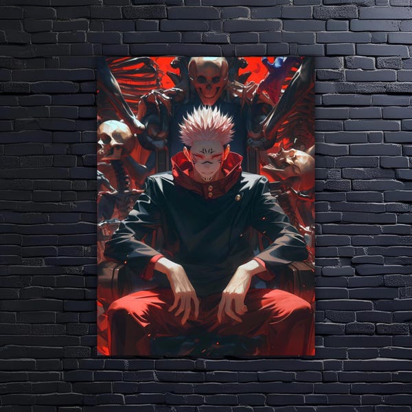 Jujutsu Kaisen Sukuna Manga Panels - Etsy