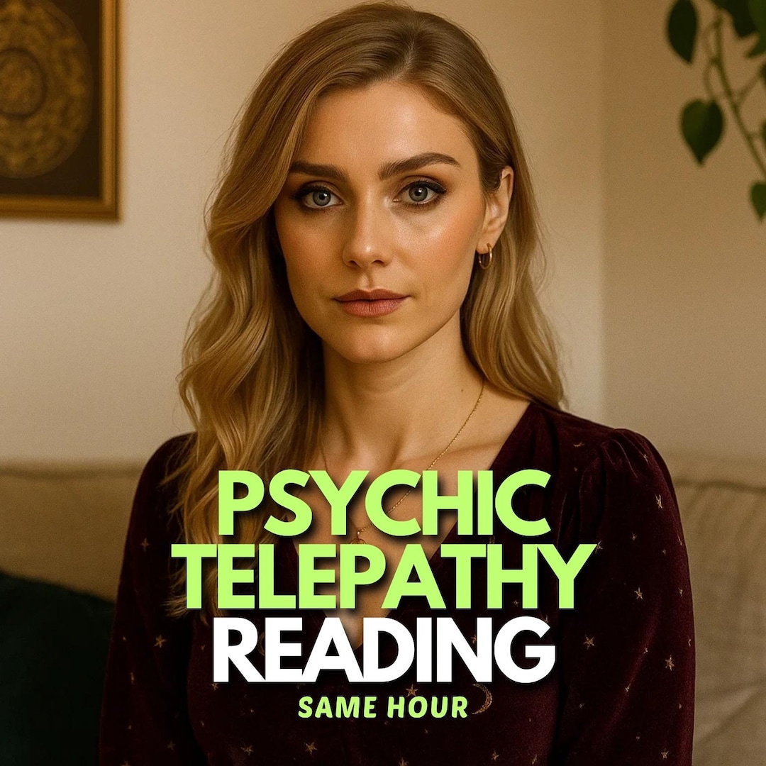Same Hour Psychic Telepathy Reading - Exact Thoughts & Feelings - Etsy
