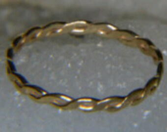 Rope Style Ring | Etsy