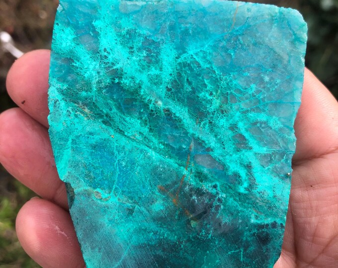 135.3 Grams Chrysocolla Slab - Etsy