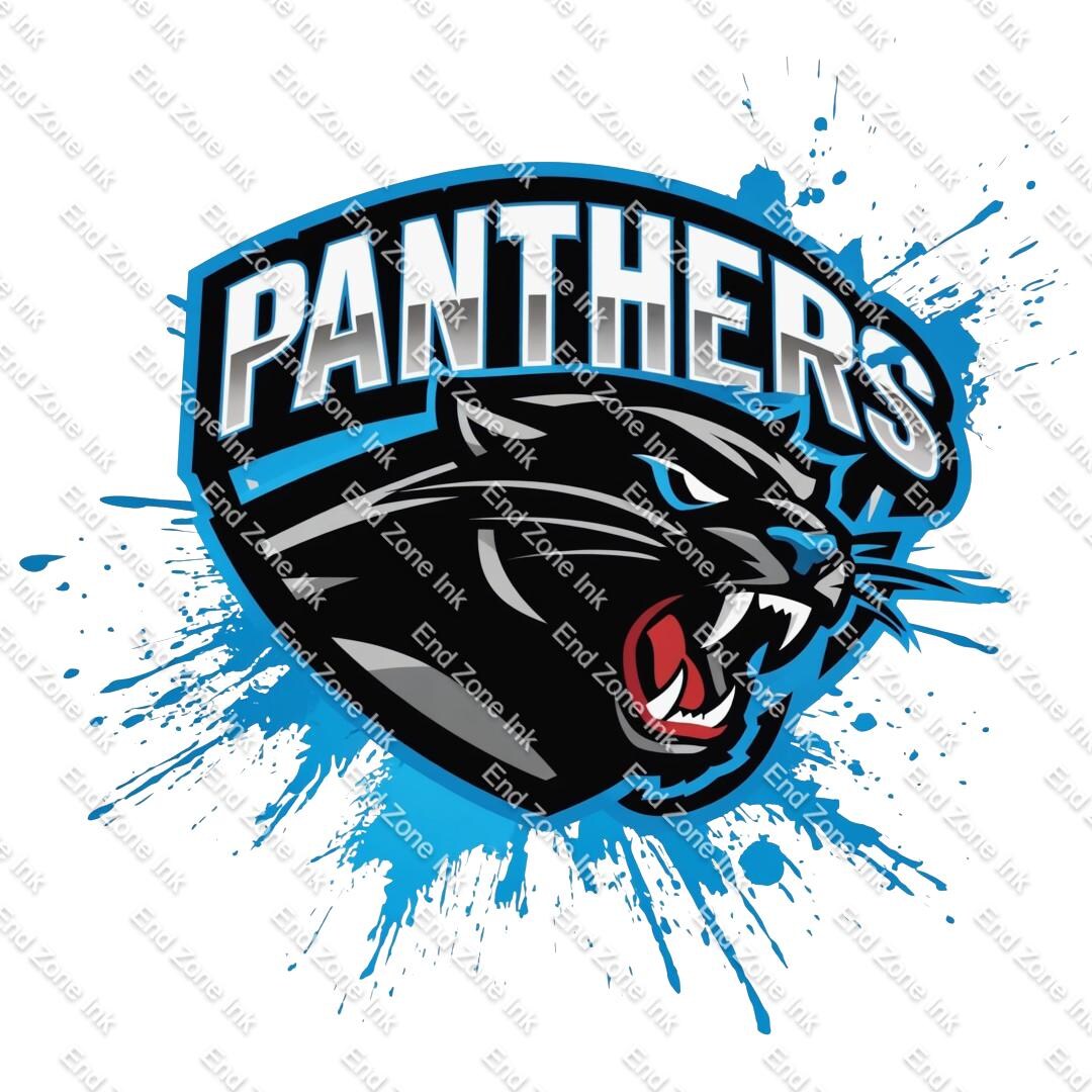 Panthers High Energy Mascot PNG, Explosive Carolina Football Fan ...