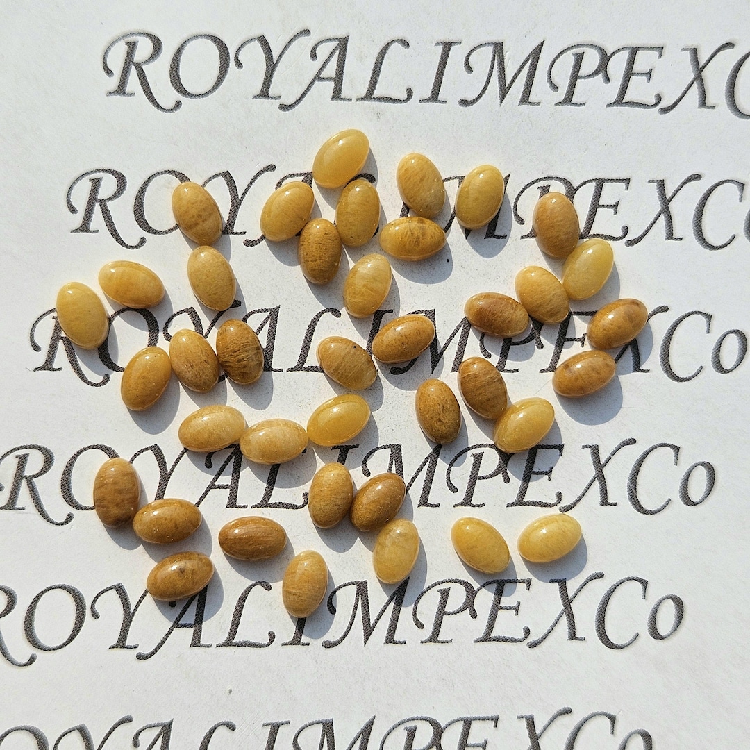 Natural AAA Yellow Aventurine Oval Shape Cabochon 2x3 3x4 3x5 4x6 5x7 ...