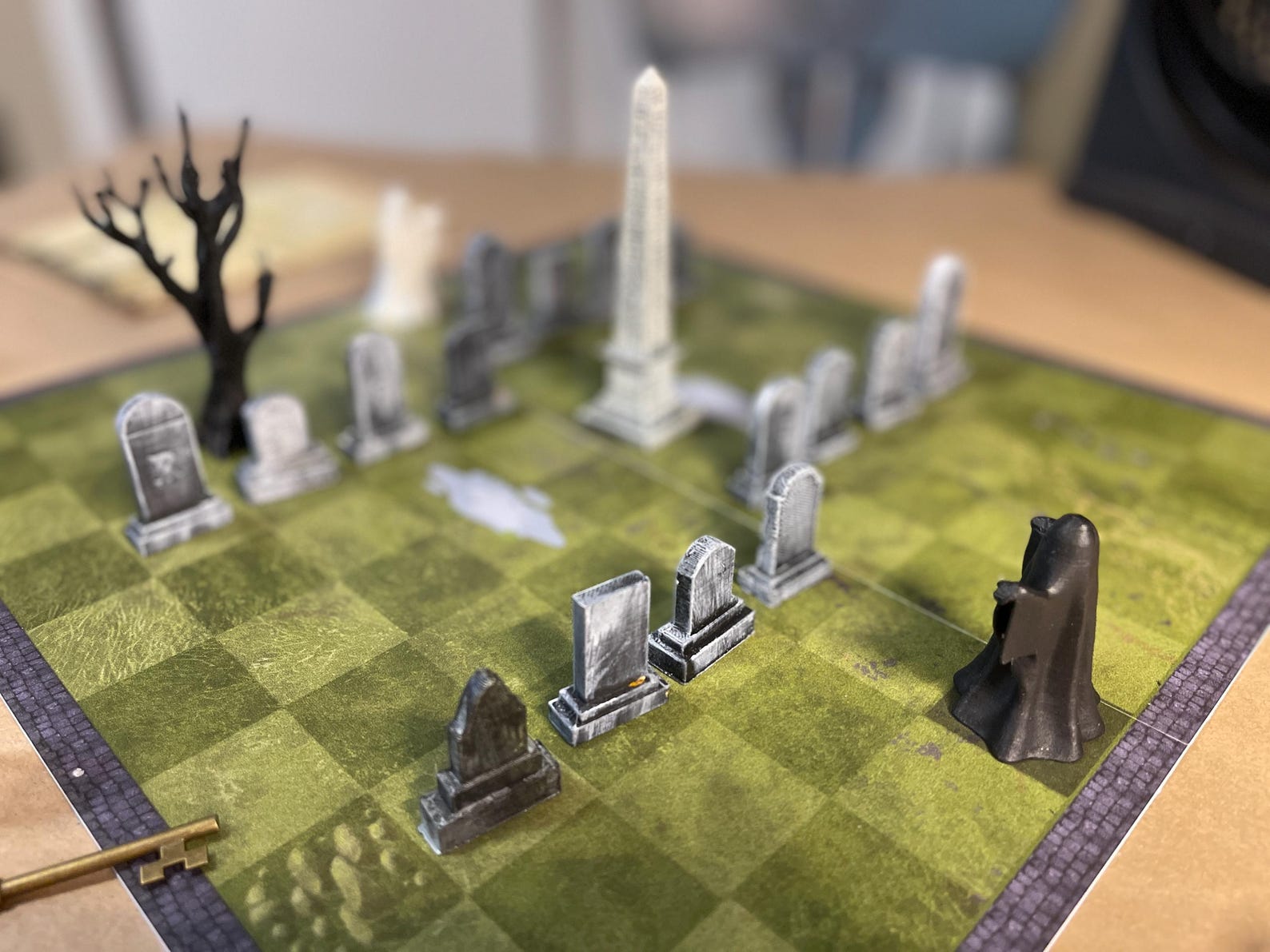Ghosts in the Graveyard Board Game | Hand-painted, Hand-crafted ...
