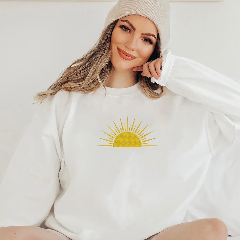 Mini Sun Embroidery Design, Sun Bundle Embroidery, Sunset Embroidery ...