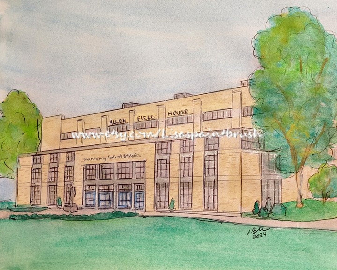 Allen Field House KU Basketball Jayhawks Kansas University Stadium ...