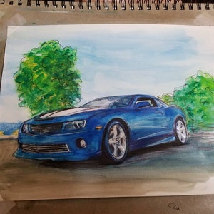 8x10 Custom Watercolor From Photo Personalized Gift First Home Closing ...