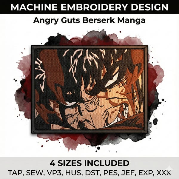 Berserk Manga Panel Guts - Etsy