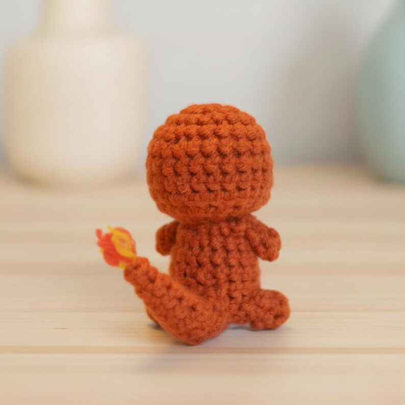 Charmander Crochet Pattern, Amigurumi Toy Pattern (PDF) - Etsy