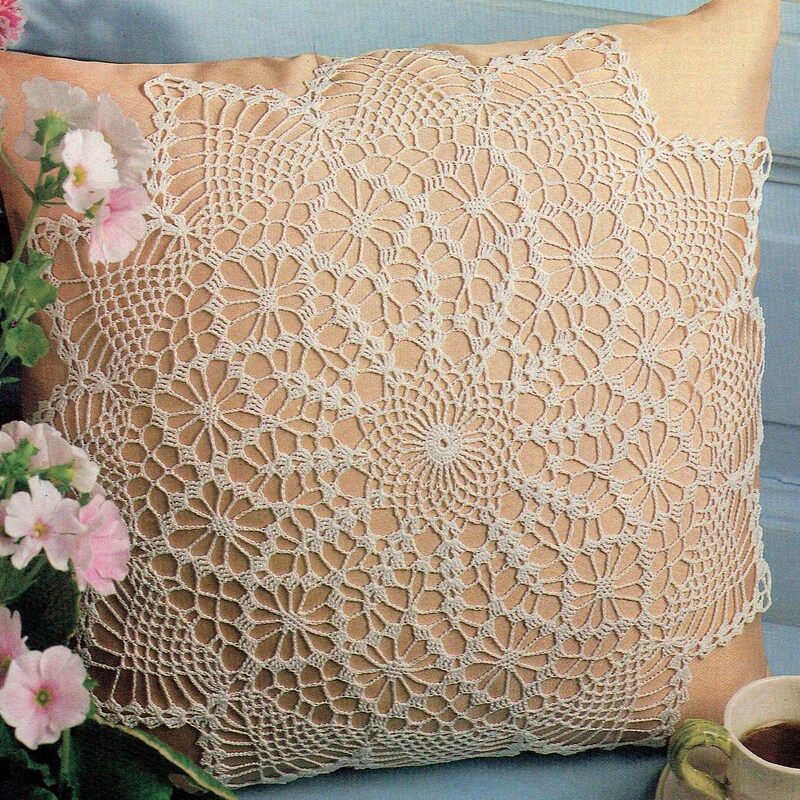 Doily Pillow - Etsy