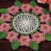 50s Vintage Rose Doily Crochet Pattern PDF INSTANT DOWNLOAD Round ...