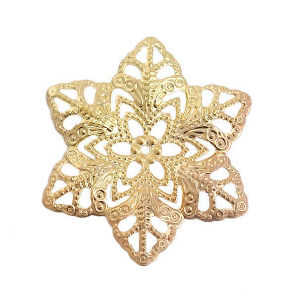 Gold Filigree - Etsy