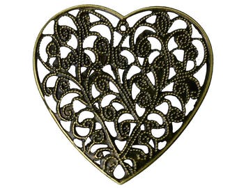 Filigree heart | Etsy