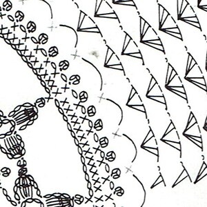 Vintage Crochet Pattern "intimate Circle Doily" Digital PDF Pattern ...
