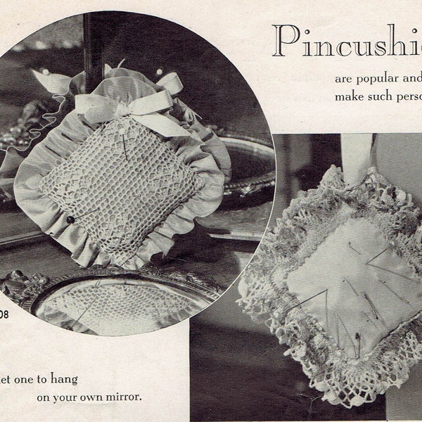 Vintage Pincushion - Etsy