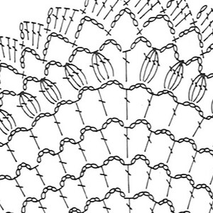 Vintage Crochet Pattern "kerry Lily Doily" Digital Crochet PDF Pattern ...