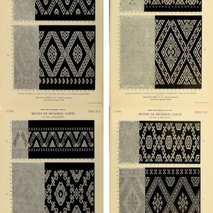 DMC Library Motifs De Broderie Copte (in French), Volume 1, Ebook PDF ...