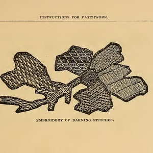 Instructions for Patchwork Embroidery, Ebook PDF INSTANT Download ...