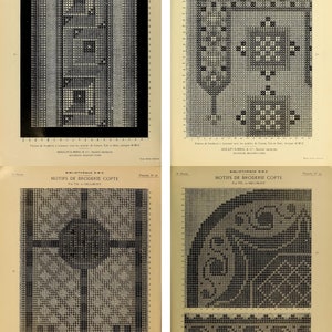 DMC Library Motifs De Broderie Copte (in French), Volume 1, Ebook PDF ...