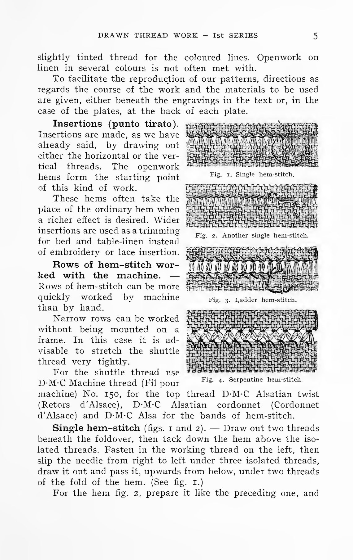 Drawn Thread Work, 1st Series Ebook PDF -- INSTANT Download -- Vintage ...