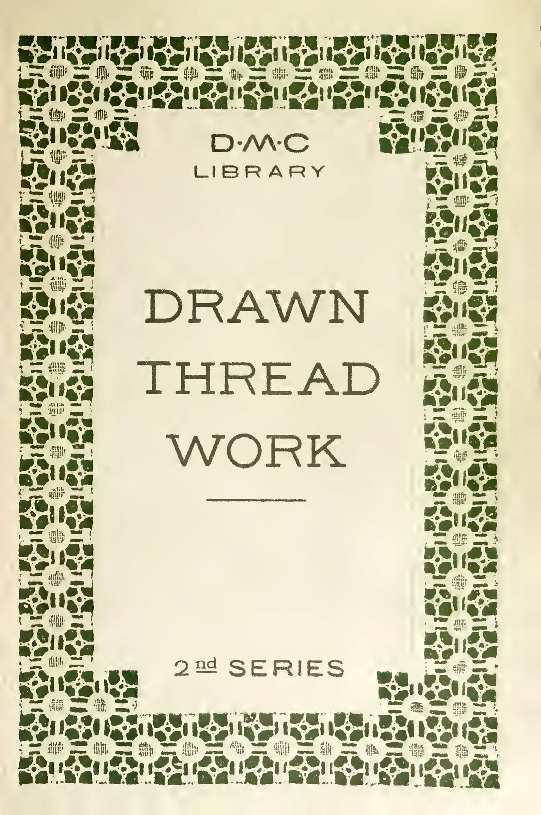 Drawn Thread Work, 2nd Series Ebook PDF -- INSTANT Download -- Vintage ...