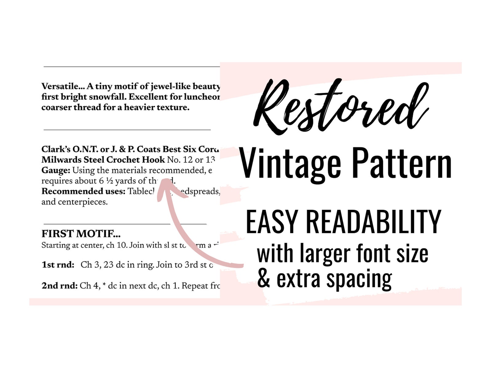 Vintage Lace Crochet Edgings Patterns INSTANT DOWNLOAD, PDF 3 Different ...