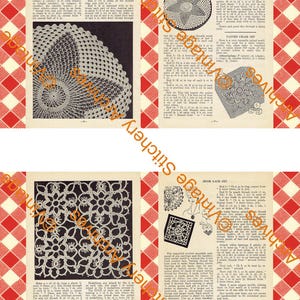 Vintage "workbasket" Magazine PDF, May 1948 | 1940's Crochet, Knitting ...