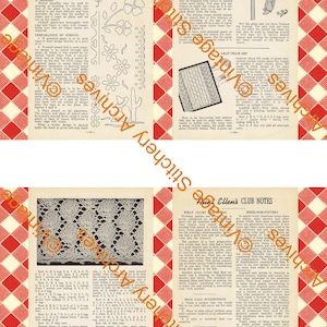 Vintage "workbasket" Magazine PDF, May 1948 | 1940's Crochet, Knitting ...