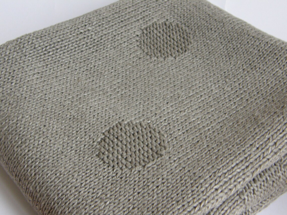 Organic Baby Blanket-linen Blanket-knit Baby Blanket-linen Throw ...