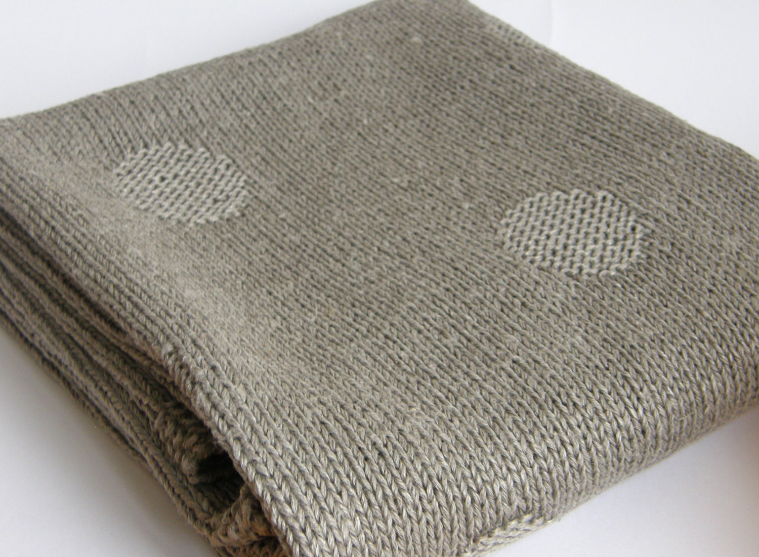 Organic Baby Blanket-linen Blanket-knit Baby Blanket-linen Throw ...