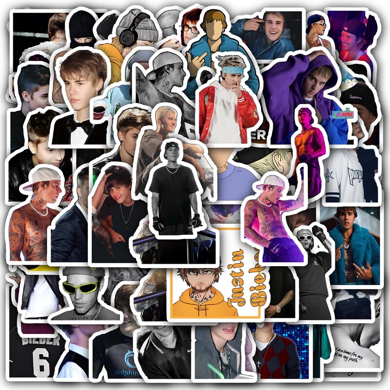 Sticker Justin - Etsy