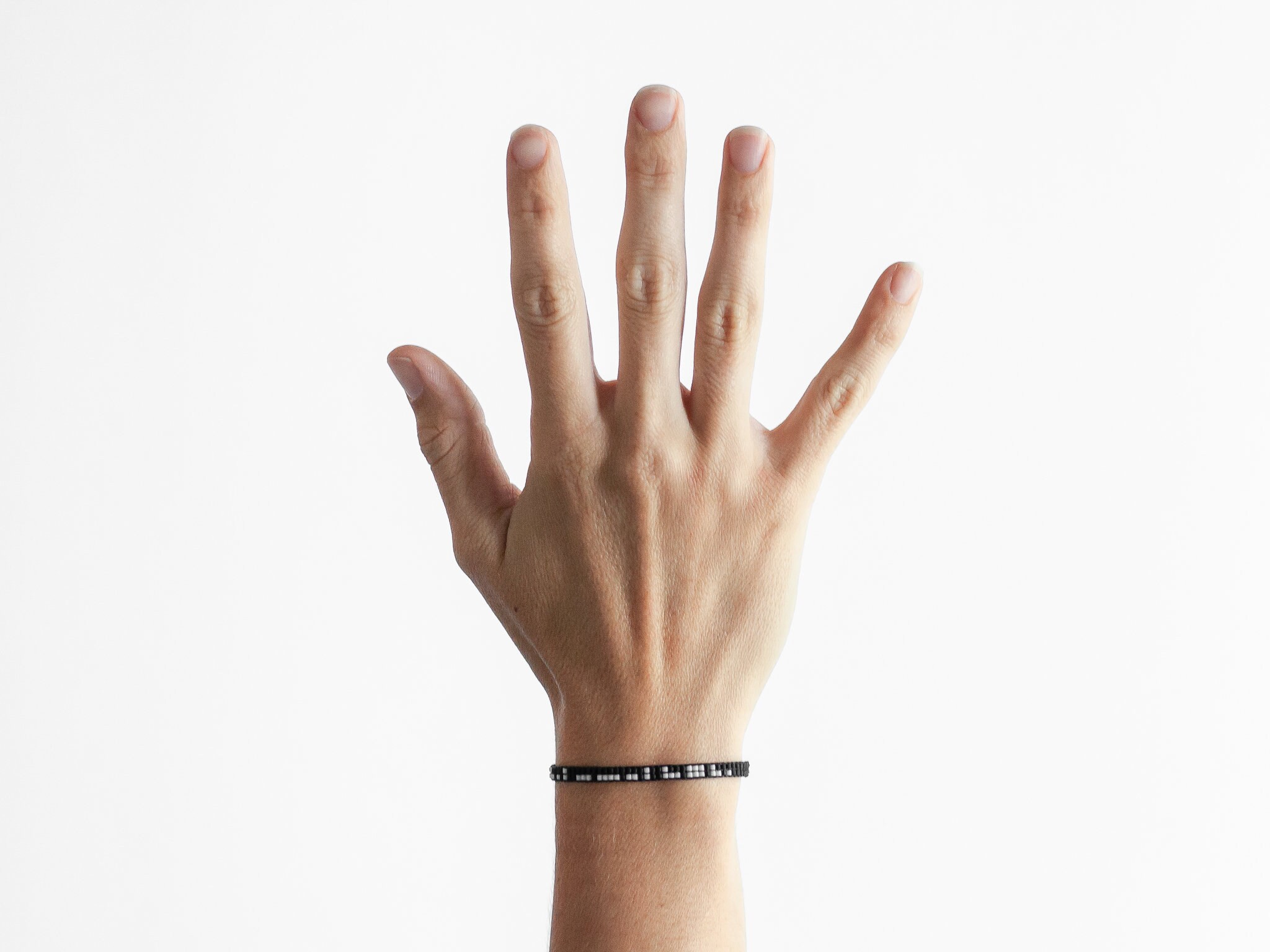 Work In Progress Secret Reminder Bracelet beaded bracelet | Etsy