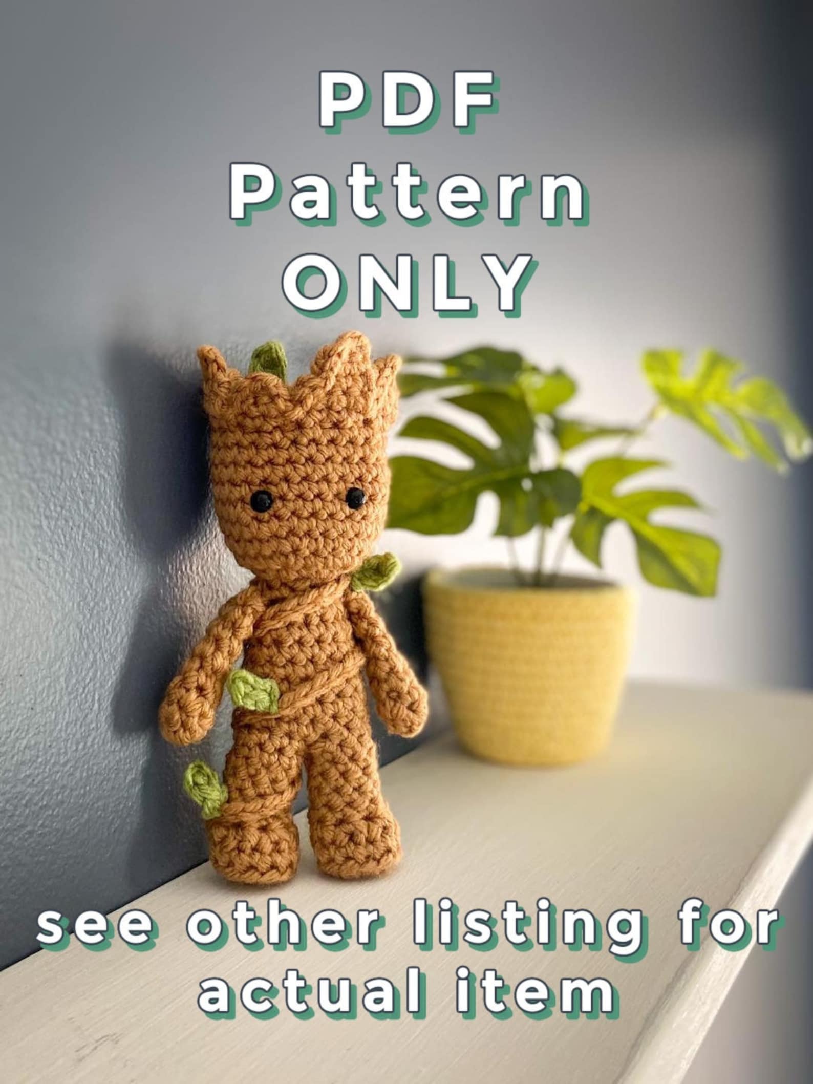 Baby Tree Man PDF Crochet PATTERN - Etsy Canada