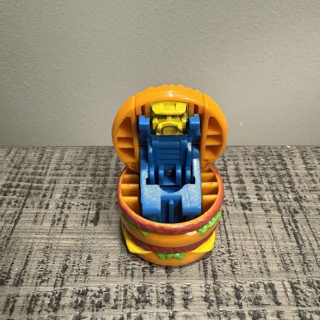 Mcdonalds's Big Mac Robot Transformer 1987 Vintage Happy Meal Toy - Etsy