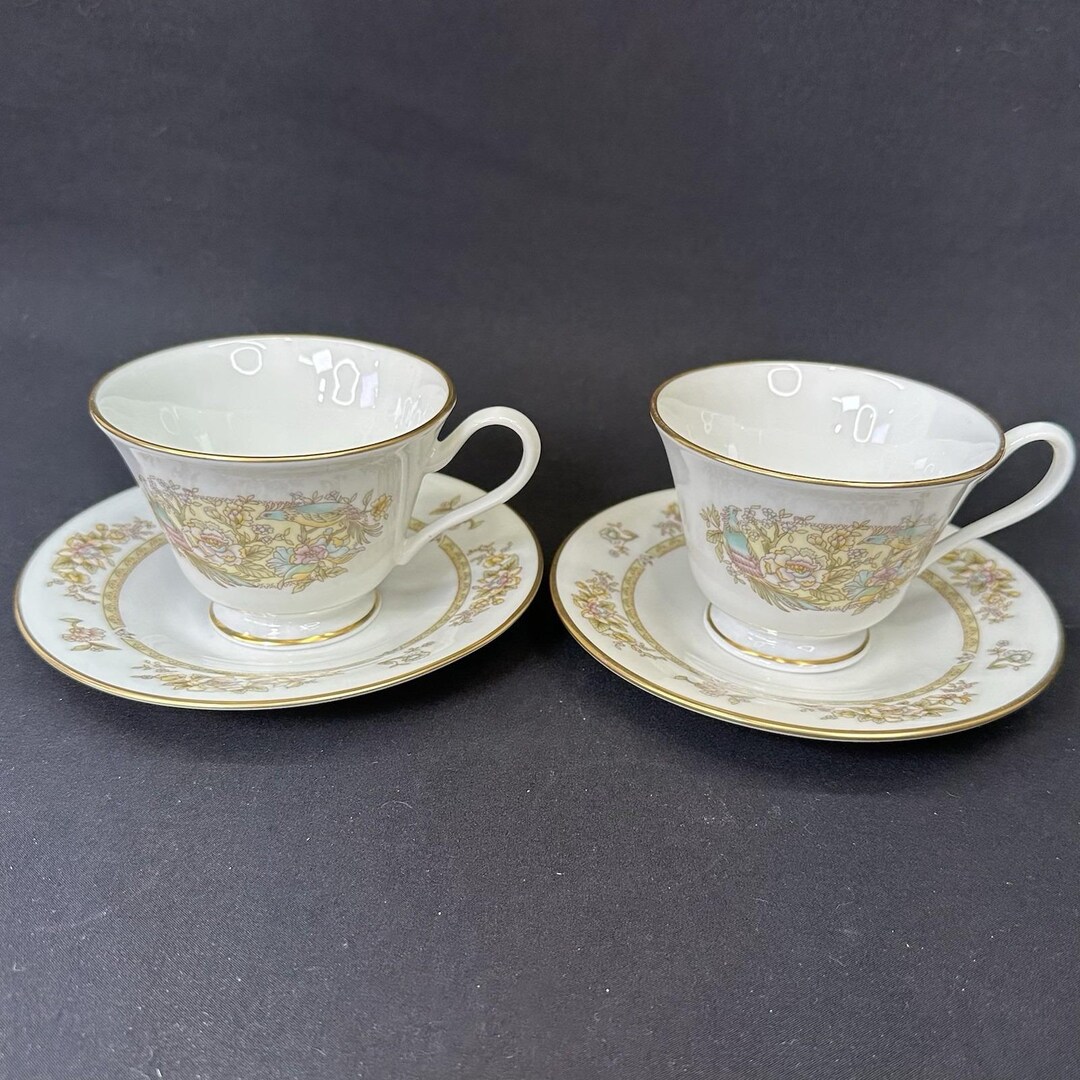 Lenox Oxford Bone China 'song Birds' Teacup & Saucer, Vintage 1962-85 ...