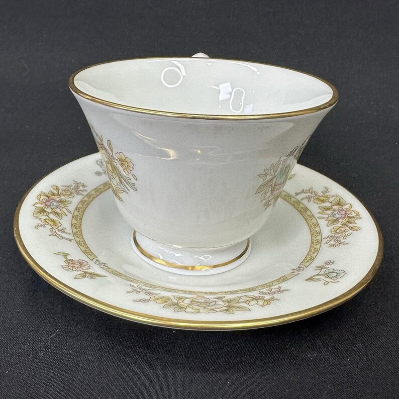 Taza de té y platillo Lenox Oxford Bone China 'Song Birds', vintage 1962-85, juego de 2 - Etsy ...