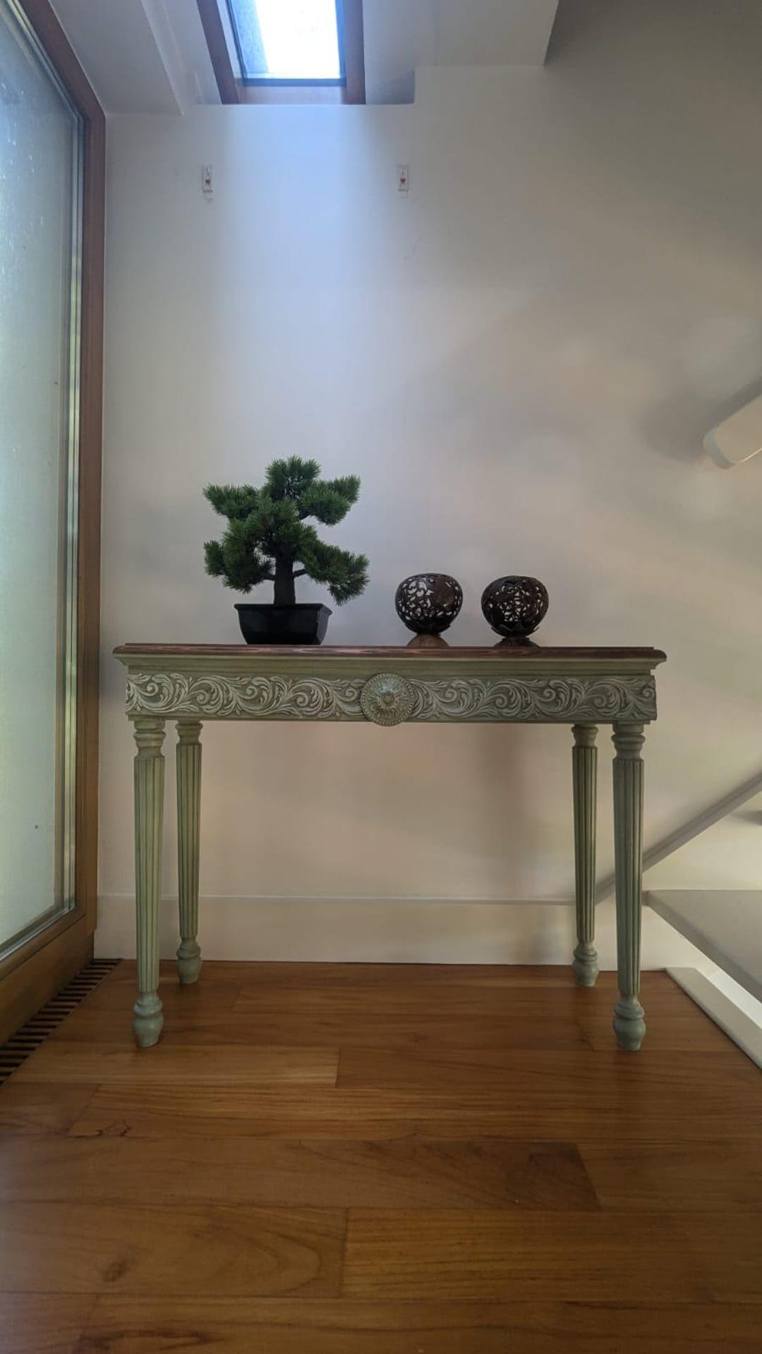 Adélaide Verdure II, Choose Your Perfect Size, Console Table, Oak Top ...