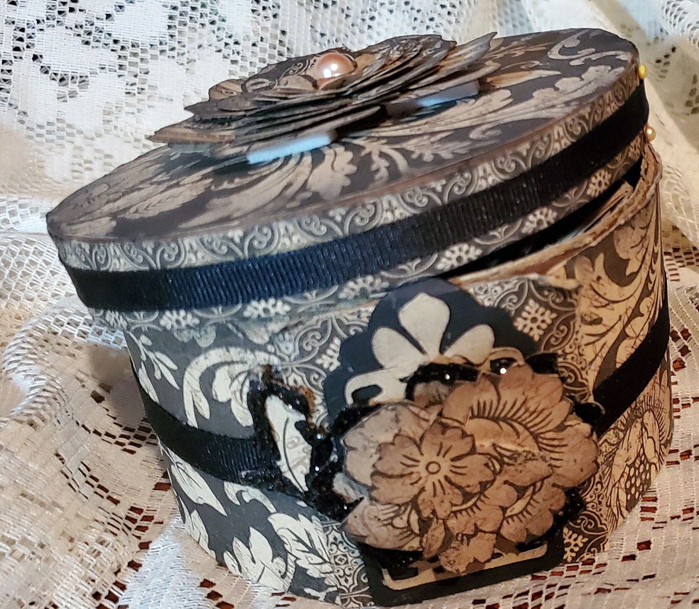 Small Covered Box Mini Album, Bookmark, Card - Etsy