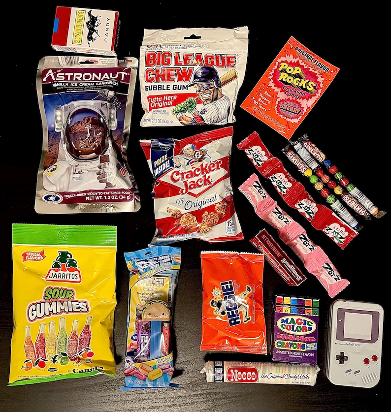 Retro Gamer Candy Box | Nostalgic Candy Gift | Childhood Classics ...