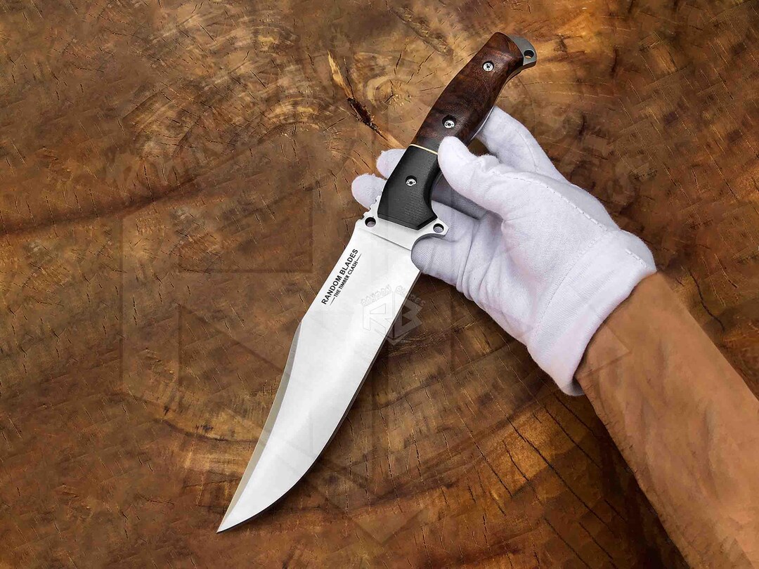 Fixed Blade Bowie Knife, Timber Clash Original Bowie Knife With Sheath ...
