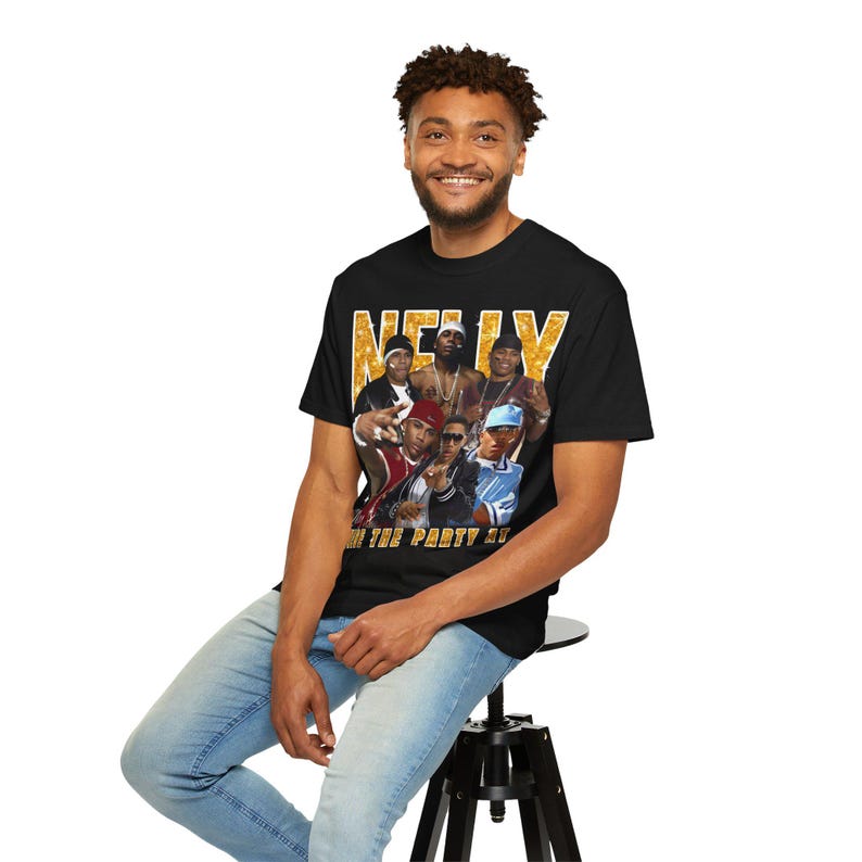 Nelly Rap PNG: Shirt Design Digital File (instant Download) - Etsy
