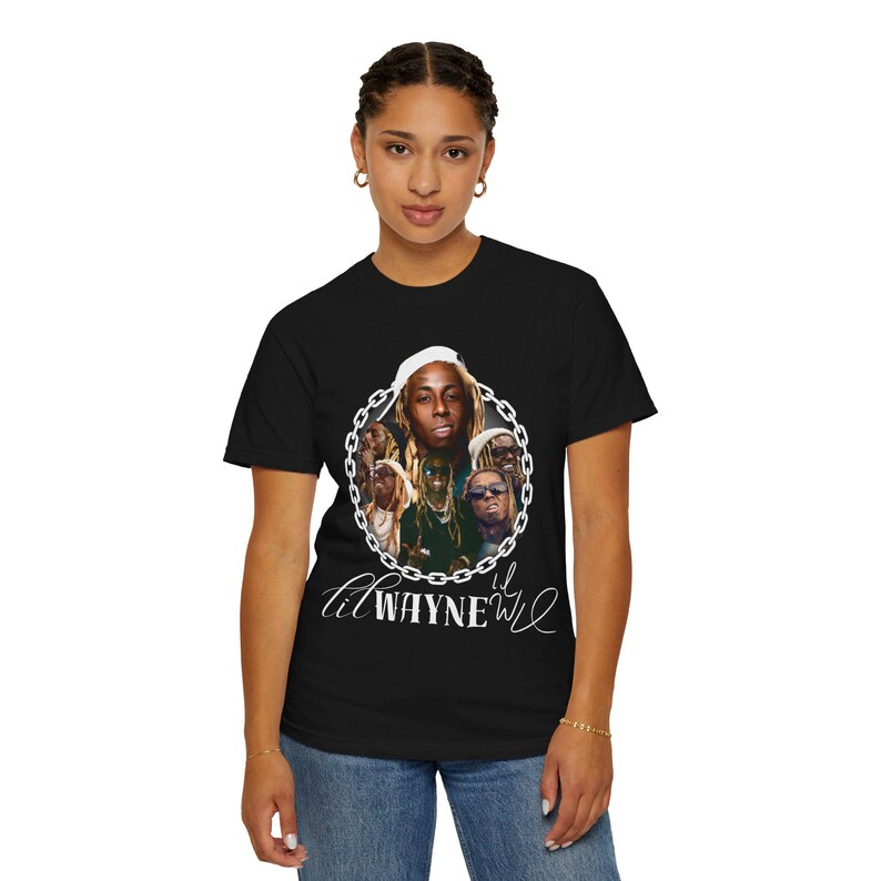 Lil Wayne PNG File: Lil WAYNE Tour 2025 North America Tour Tshirt PNG ...