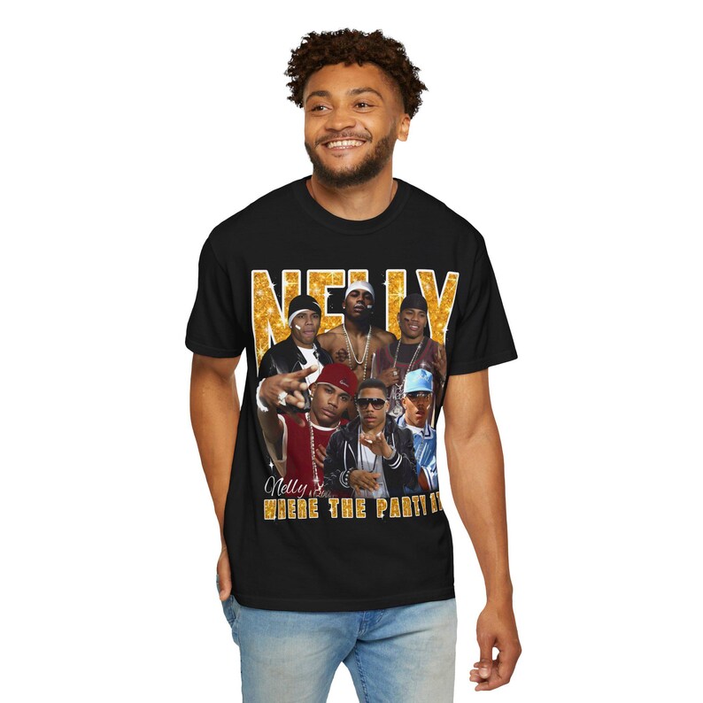 Nelly Rap PNG: Shirt Design Digital File (instant Download) - Etsy