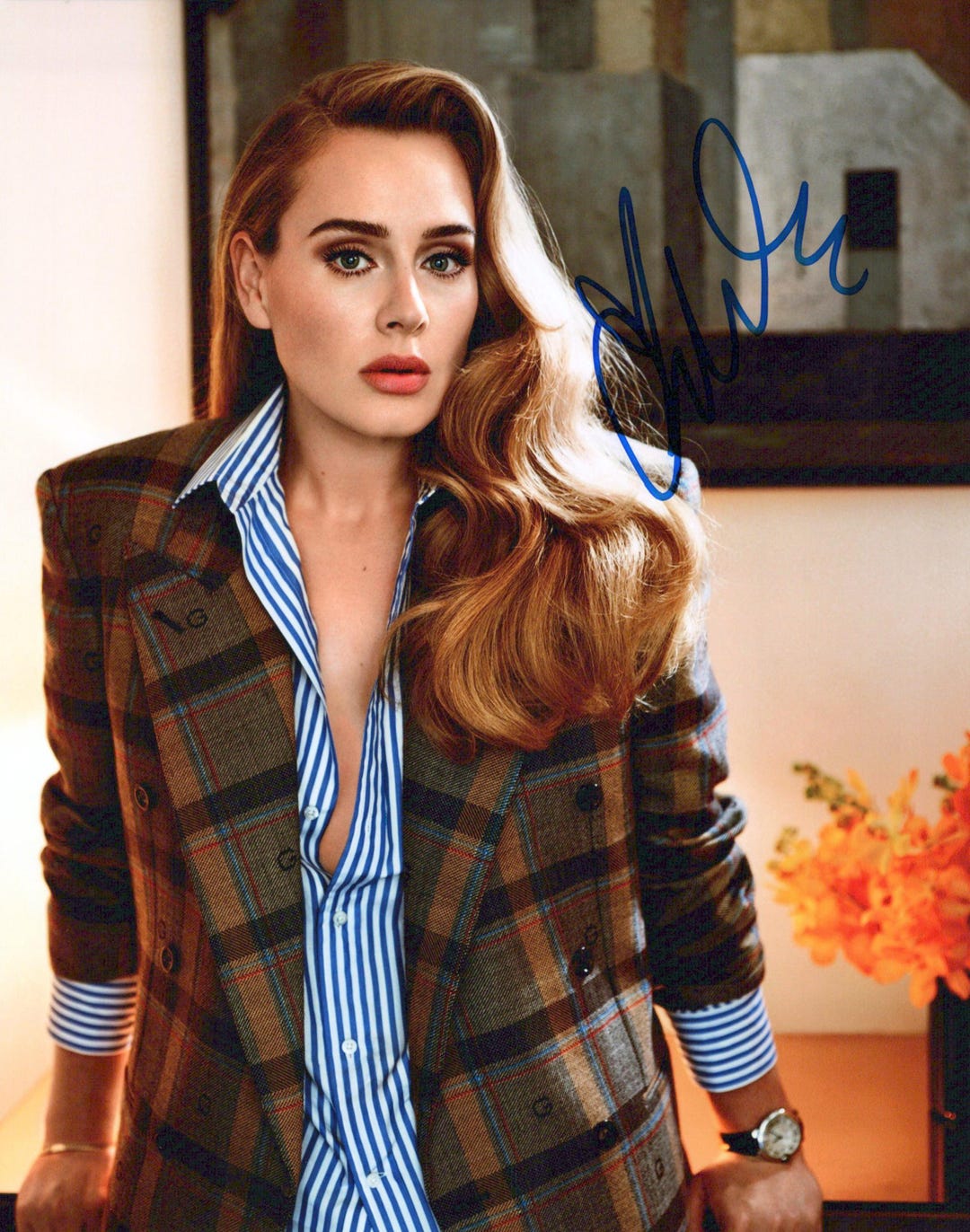 Adele Hand-signed Original Authentic Autographed 8" X 10" Photo + COA ...