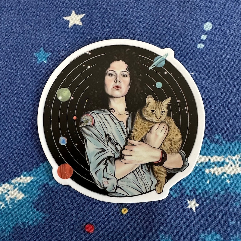 Jonesy Alien Art - Etsy