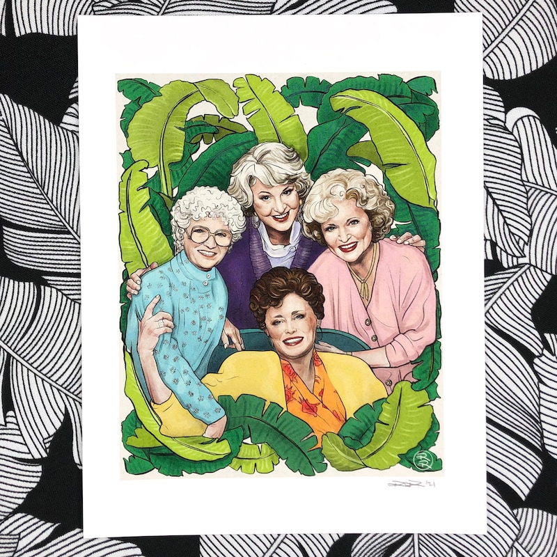 Golden Girls Art - Etsy
