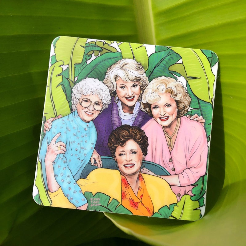 Golden Girls Enamel Pin - Etsy
