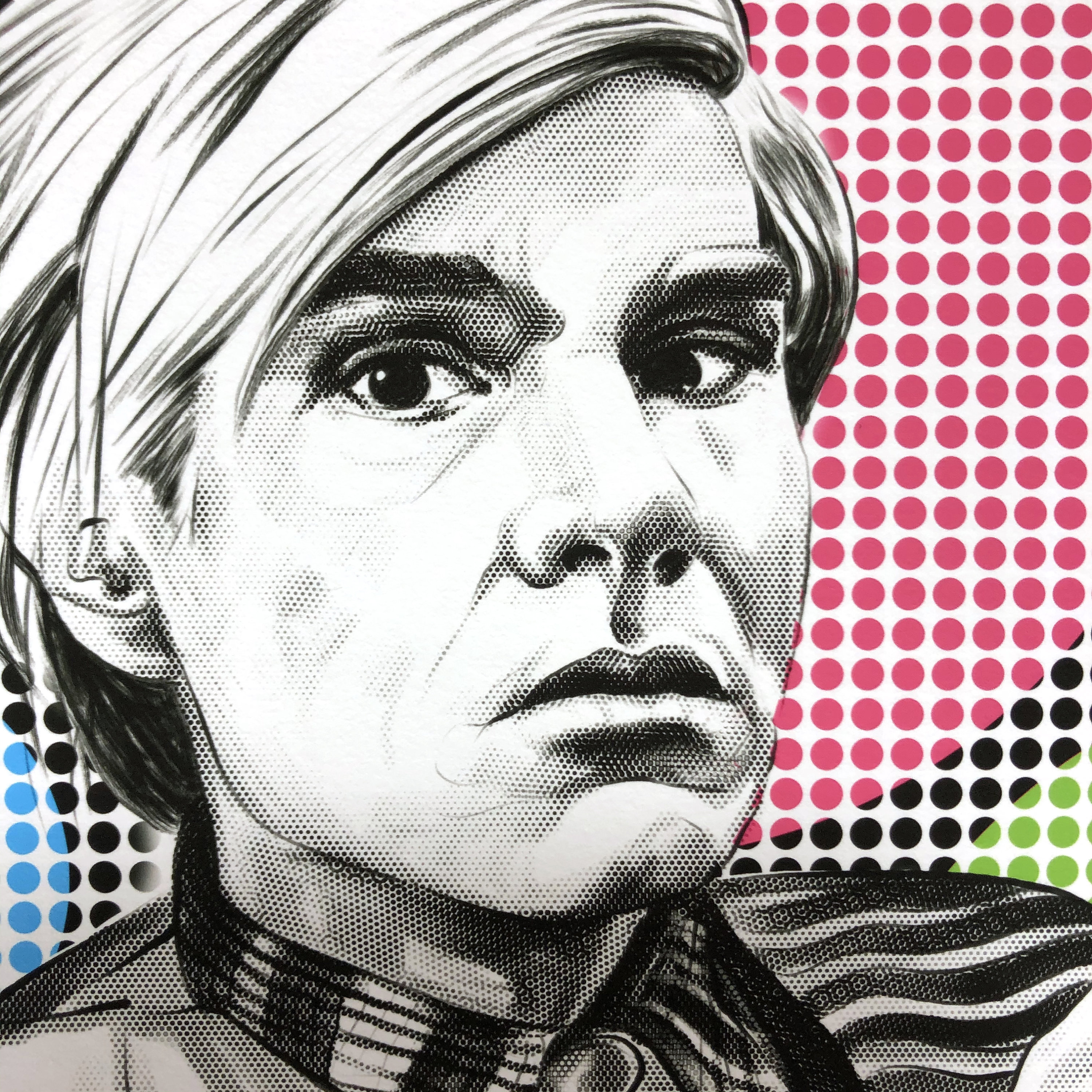 Andy Warhol Portrait Art Print | Etsy